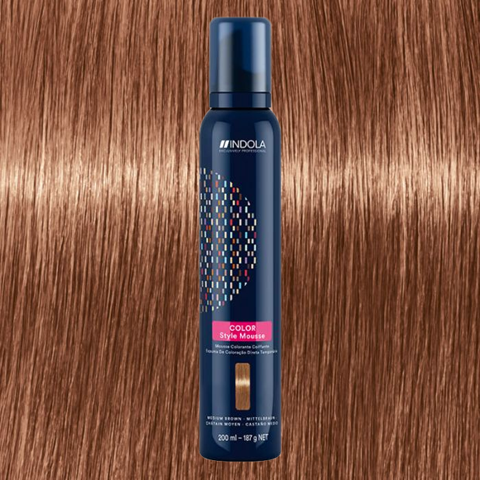 Indola Colour Mousse For Hair. All colours stocked. Temporary Hair ...