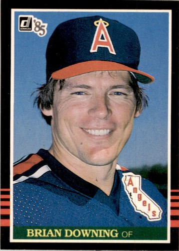 1985 Donruss Brian Downing 100 Baseball Cards #158 | eBay