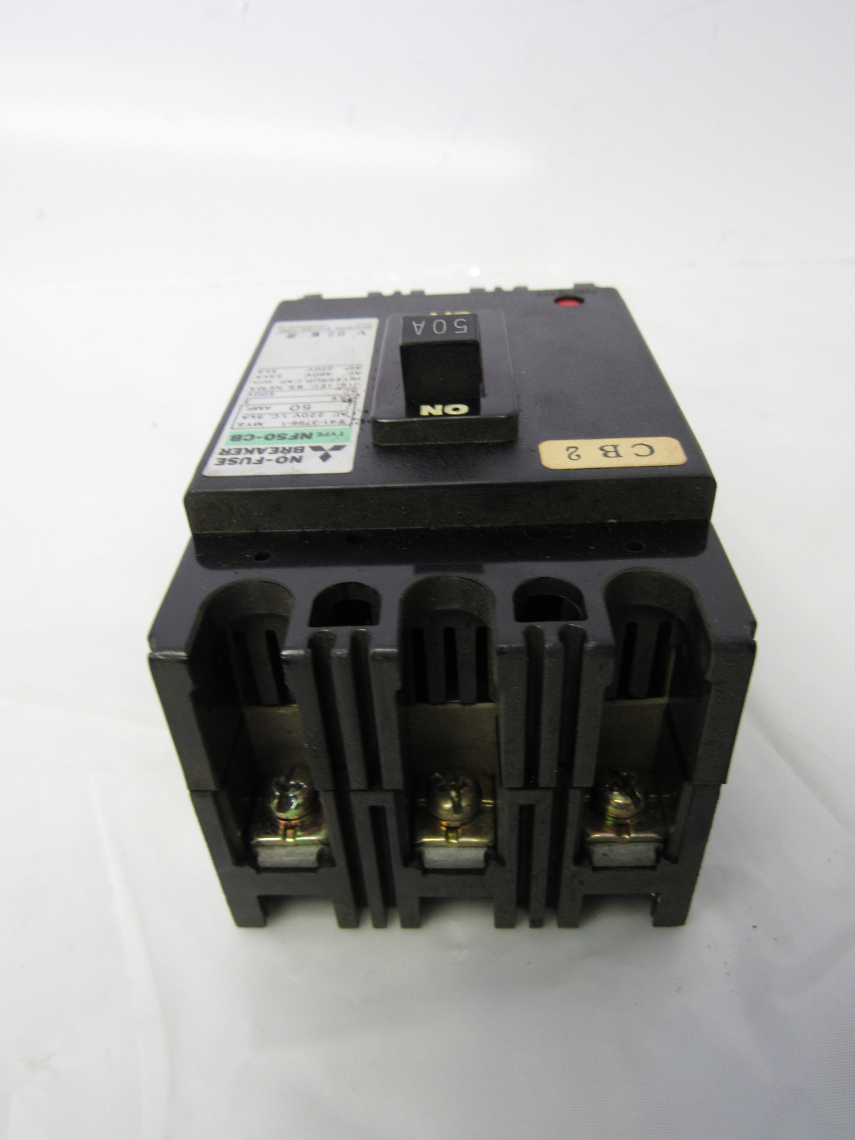 MITSUBISHI ELECTRIC NO-FUSE BREAKER NF50-CB 50A 3POLE 500VAC | eBay