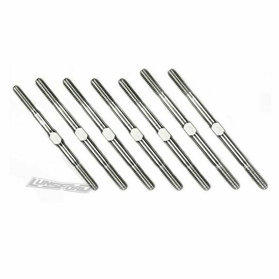 Lunsford Titanium RC Turnbuckle Kits Associated Axial Tekno TLR Traxxas ...
