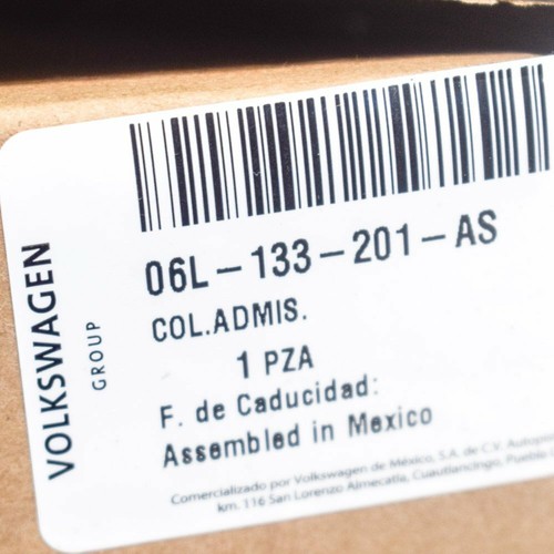 NEW OEM VOLKSWAGEN JETTA A6 INTAKE MANIFOLD 06L133201AS 06L133201FB ...