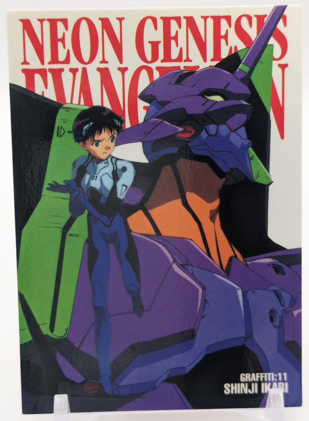 Shinji Unit-01 GR11 Neon Genesis Evangelion Carddass Masters Card 1997 ...