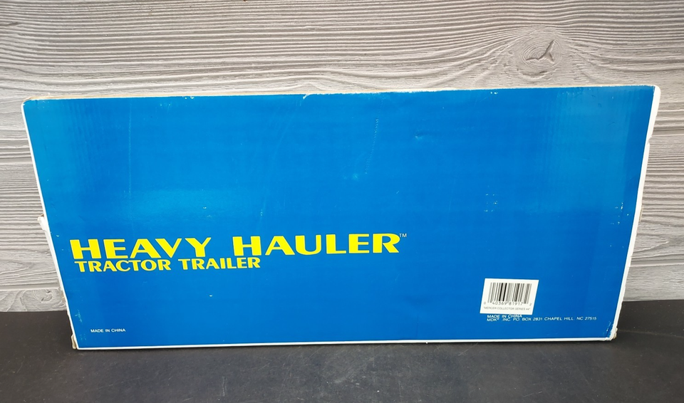 K-LINE HEAVY HAULER MERCER FLATBED CRATE LOAD TRACTOR TRAILER SEMI DIE ...