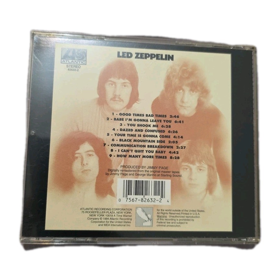 LED ZEPPELIN - LED ZEPPELIN ATLANTIC LABEL CD ALBUM | eBay