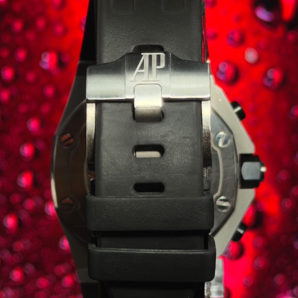 Audemars Piguet Royal Oak Offshore "Vampire" AP 42mm Chrono 26470ST.OO ...