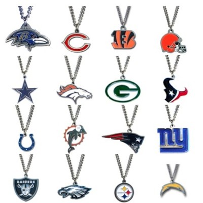 NFL Necklace With Pendant - Choose Your Team | eBay