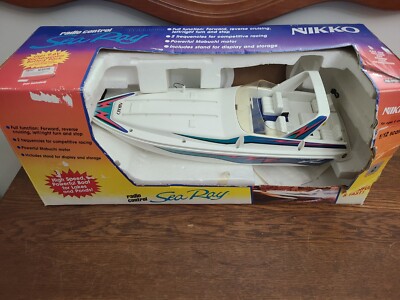 Vintage 1998 NIKKO SEA RAY Remote Control RC Boat RDC-19053 Boat Only ...