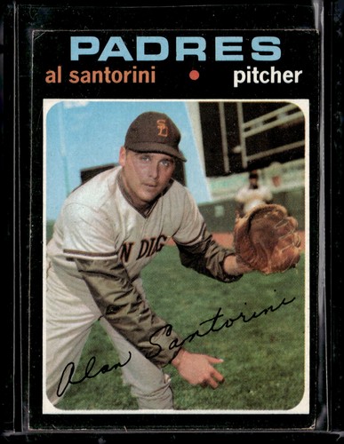 Al Santorini 1971 Topps #467 San Diego Padres | eBay