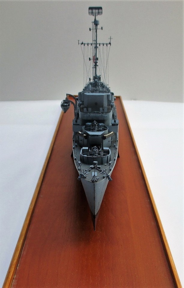 Card Paper Cut Out Model Kit Wak USS England Laser Cut Frame 1:200 | eBay