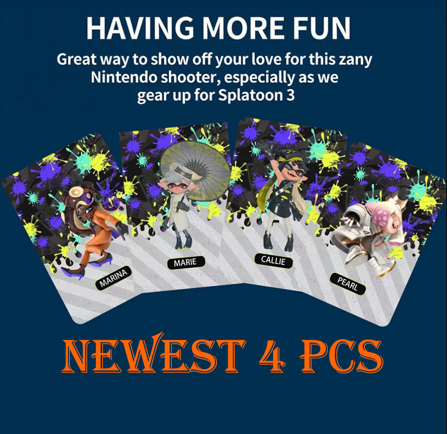 27/17pcs/set NFC Cards Tag Splatoon 3 2 1 Game Card Octoling Octopus ...