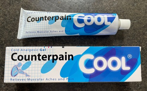 3 Box X 120g Counterpain Gel Cool Relieves Muscular Aches And Pain Cold ...