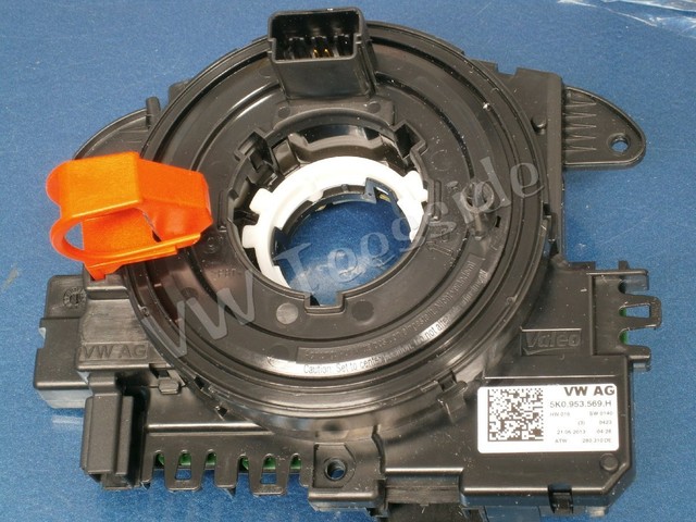 Volkswagen 5K0953569AL Air Bag Clockspring with Steering Control Unit ...