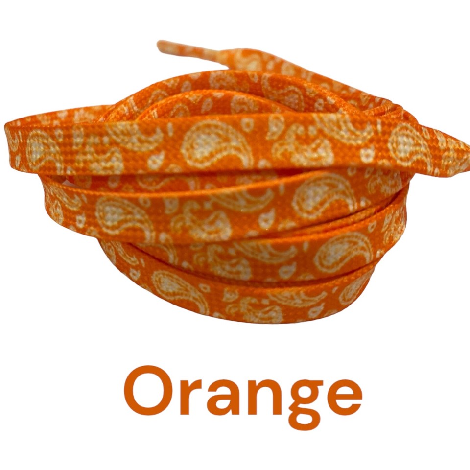 Stylish Strings: Bandanna Shoe Laces Pick your color. 45" long | eBay