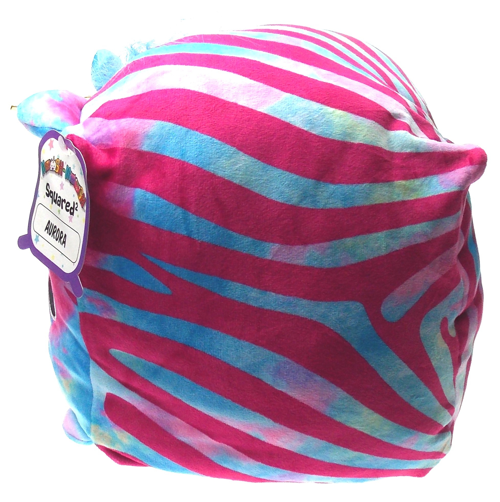Moosh Moosh Squared Aurora Zebra Soft Plush Buddies Stuffed Animal ...