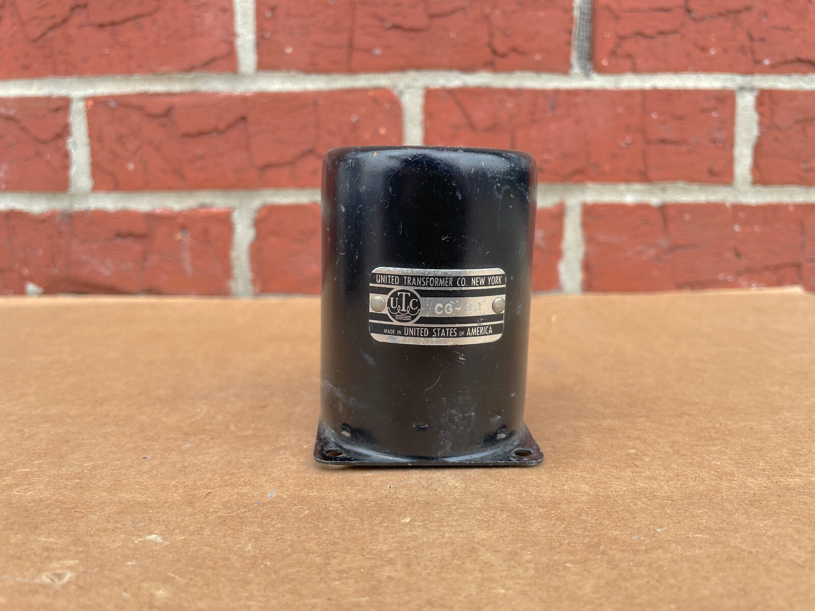 UTC CG-33 Transformer Audio Rare Vintage United Transformer Corp CG33 ...