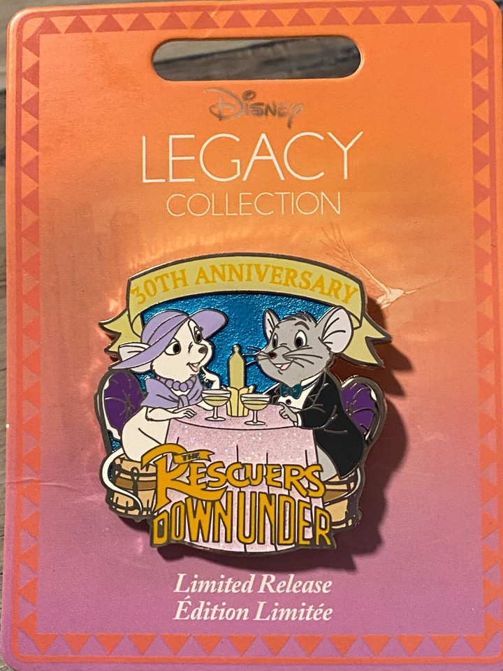 Disney The Rescuers Down Under Pin 2020 30th Anniversary Legacy ...