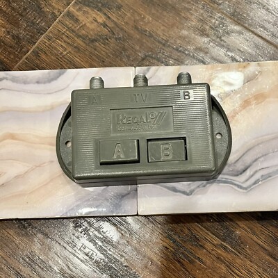 New Regal Technologies RABS-10 Switch FOR TV A / B Switch Coax CABLE ...