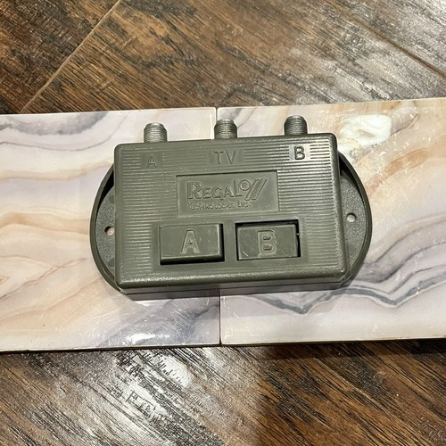 New Regal Technologies RABS-10 Switch FOR TV A / B Switch Coax CABLE ...