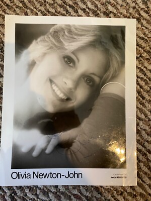 Olivia Newton-John Signed Autographed Autograph Press Shot Promotional ...