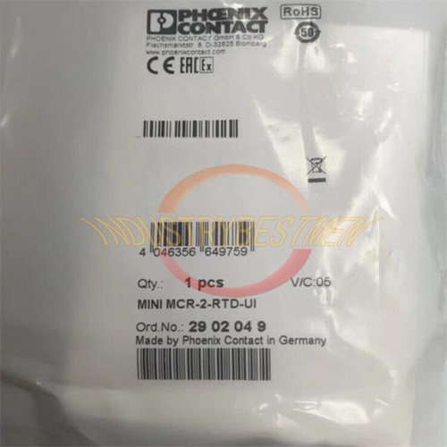 Phoenix Contact Temperature Measurement Transmitter 2902049 MINI MCR-2 ...