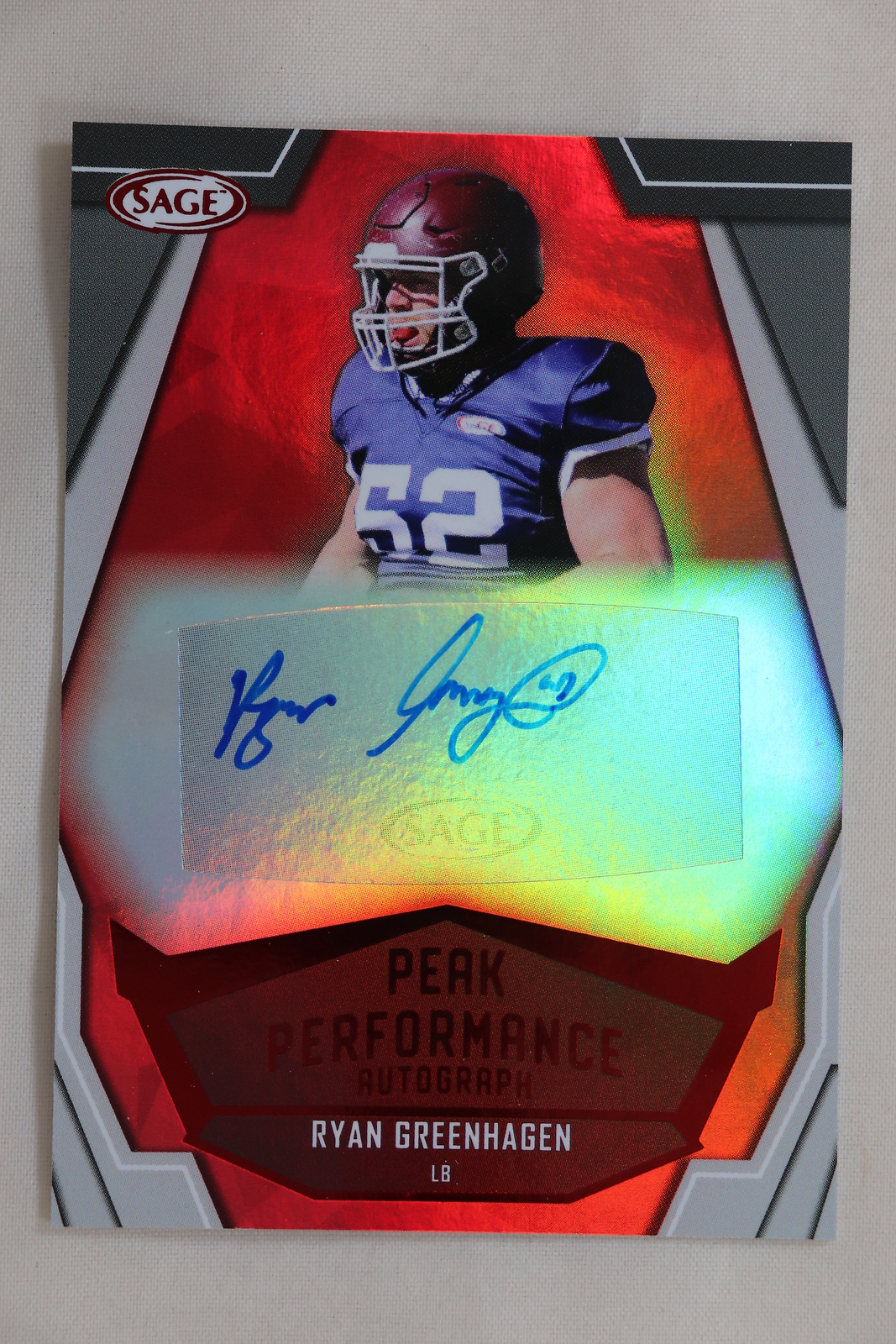 Ryan Greenhagen - 2023 Sage Football High Series Peak Performance ...