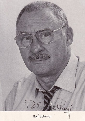 Autogramm Schauspieler | Rolf SCHIMPF | 1980er (Portrait SW) Palz | eBay.de