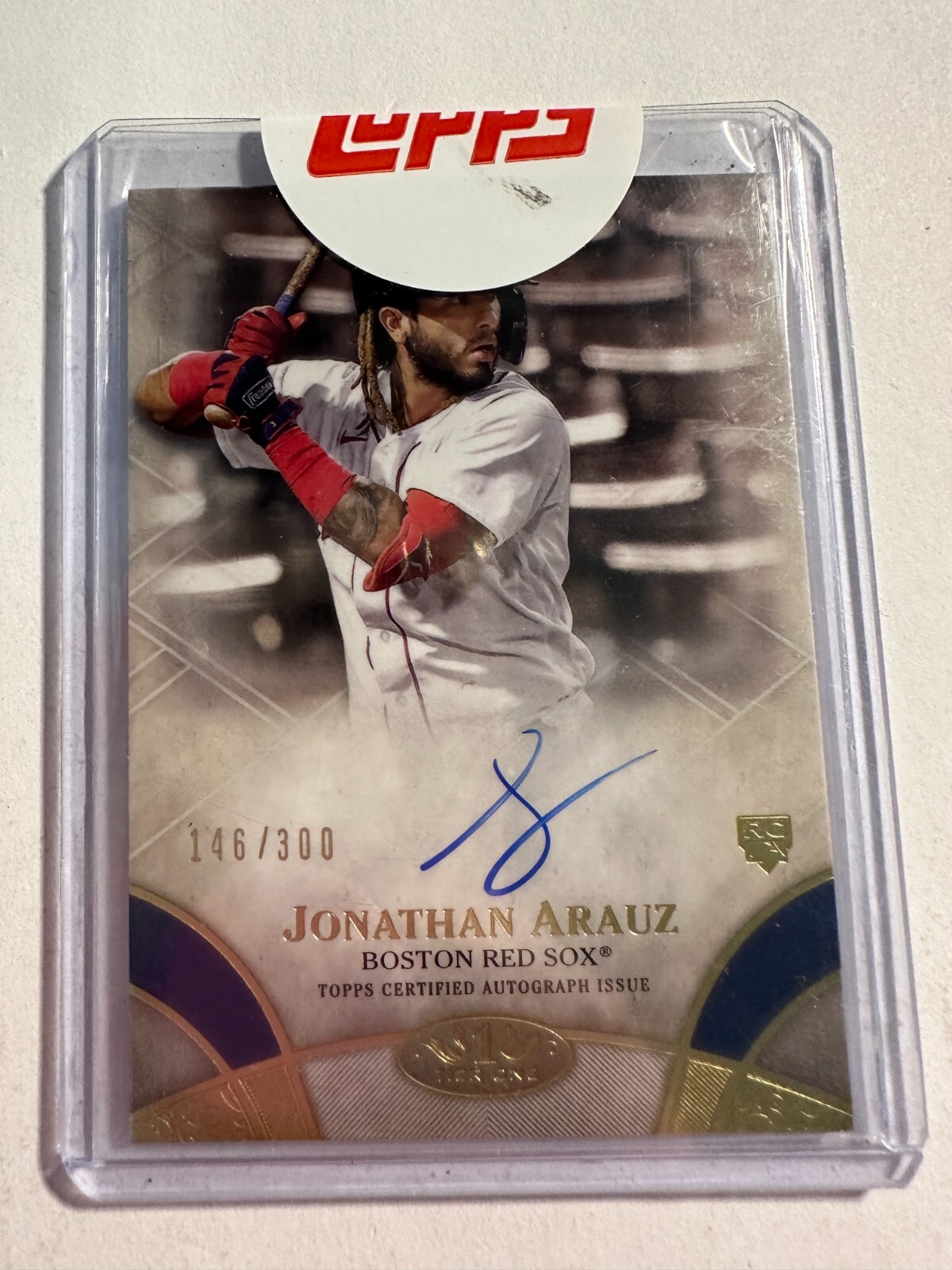 K86,281 - 2021 Topps Tier One Break Out Auto #BOAJAR Jonathan Arauz | eBay