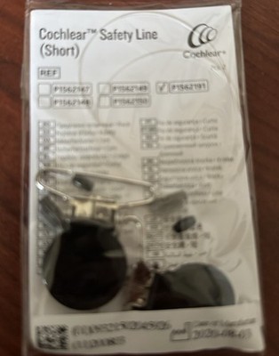 Cochlear Kanso Safety Line (short) and hair clips - brand new | eBay