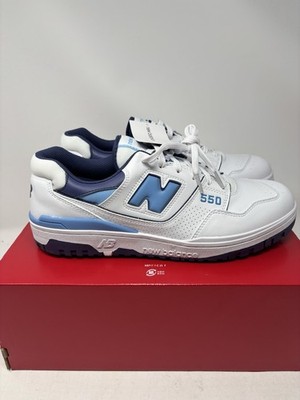 New Balance 550 Golf SL UNC White University Blue Waterproof Shoe Men's ...