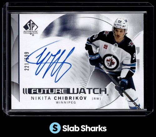 2024 SP AUTHENTIC #150 NIKITA CHIBRIKOV HORIZONTAL FUTURE WATCH AUTO RC ...