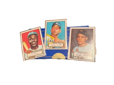 1983 TOPPS 1952 REPRINT COMPLETE SET MANTLE ROBINSON MAYS Cstock 26 Yrs ...
