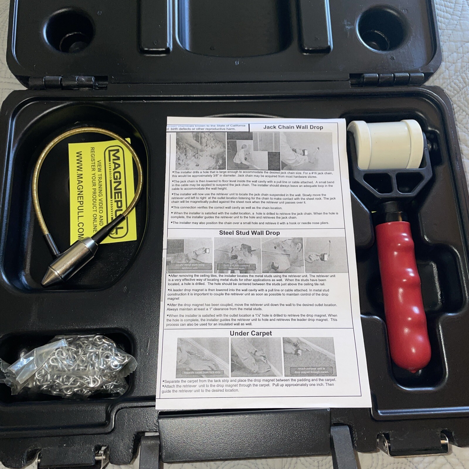 Magnepull XP1000-LC Wire Pulling System for sale online | eBay