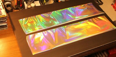 Kramer Holoflash Film Holographic Guitar Effects Silver Gold or Blue 2 ...