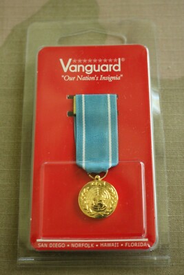 USN USMC USCG USAF ARMY MILITARY UNIFORM MESS MINI UN OBSERVER MEDAL ...