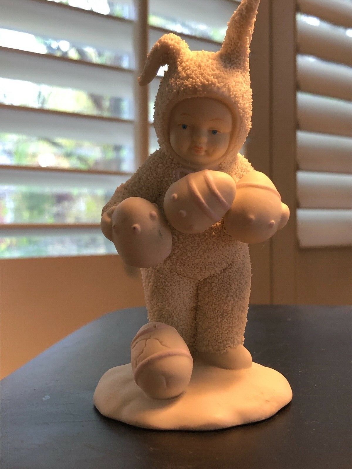 Department 56 Snowbabies Easter “Oops, I Dropped One" Bunny Easter Eggs ...