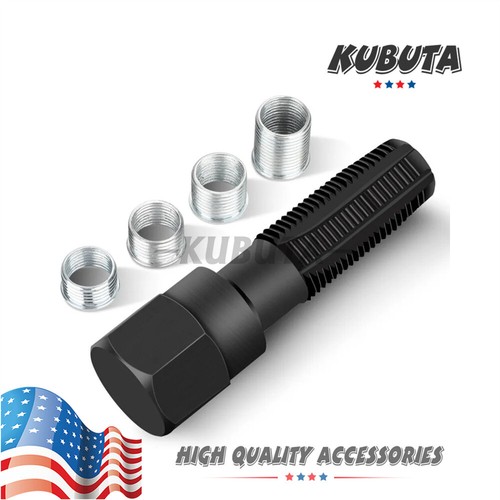 New Spark Plug Rethread Thread Repair Kit M14 x1.25mm Reamer Tap With 4 ...