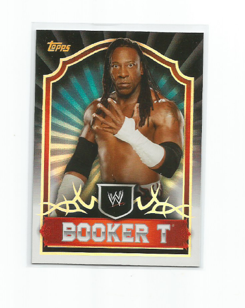 BOOKER T 2011 TOPPS WWE CLASSIC CARD #8 | eBay