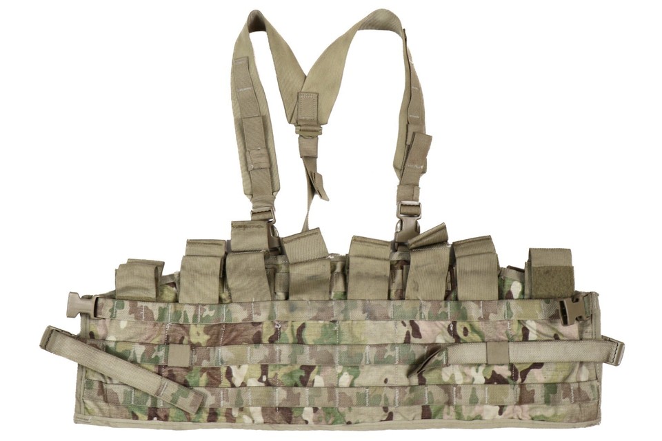 US Army OCP Multicam Molle II Tactical Assault Panel TAP Chest Rig ...