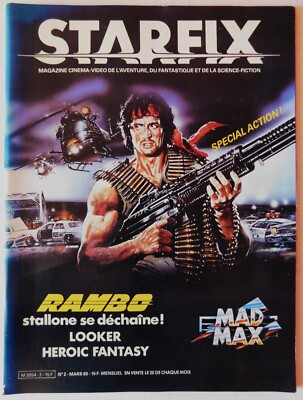 Starfix Magazine N° 2 1983 Rambo Special Action Mad Max Looker | eBay