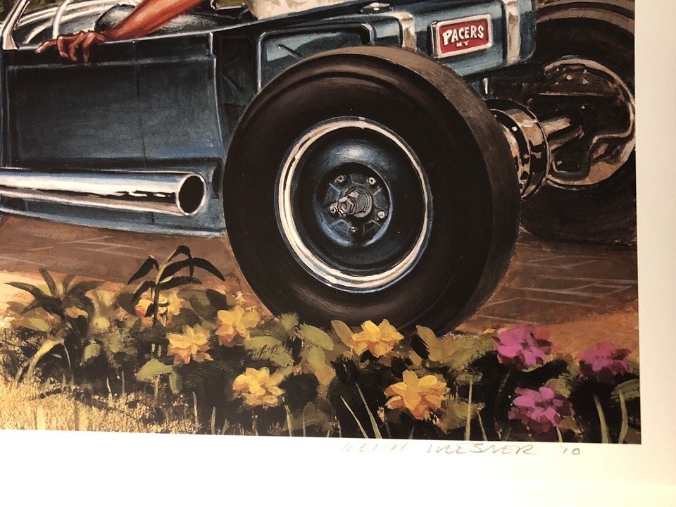 KEITH WEESNER SIGNED ‘10 PRINT ART POSTER ORIG PENCIL 2010 BRING A ...