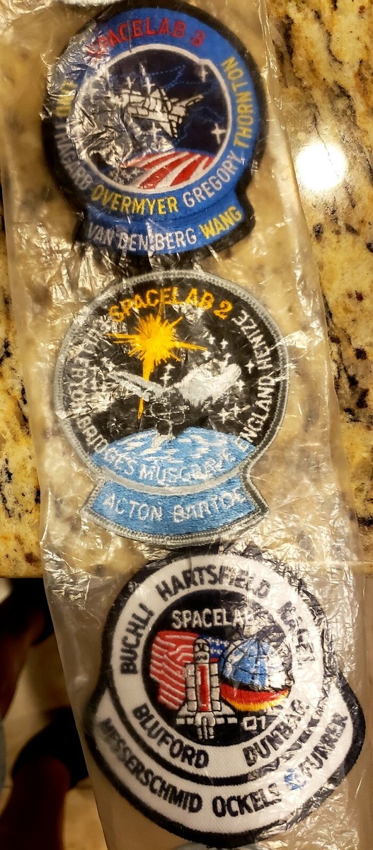 1986 Nasa Challenger Patches
