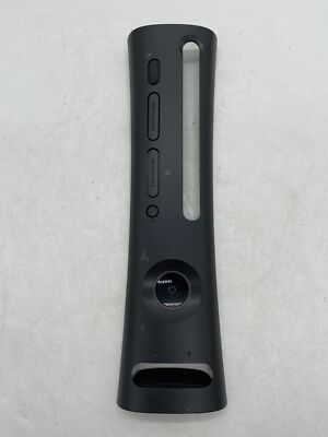 OEM Microsoft Xbox 360 Elite Replacement Black Faceplate Front Cover ...