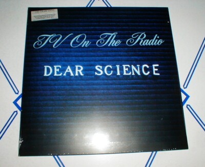 TV ON THE RADIO 2008 Dear Science" LP w Golden Age HYPE STICKER SEALED ...
