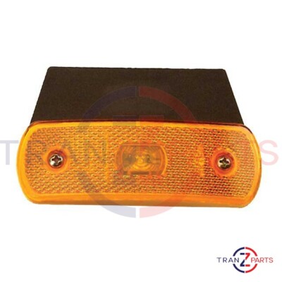 Rubbolite MTHQ03 24V LED AMBER SIDE MARKER LAMP C/W BRACKET THQ/03/00 ...