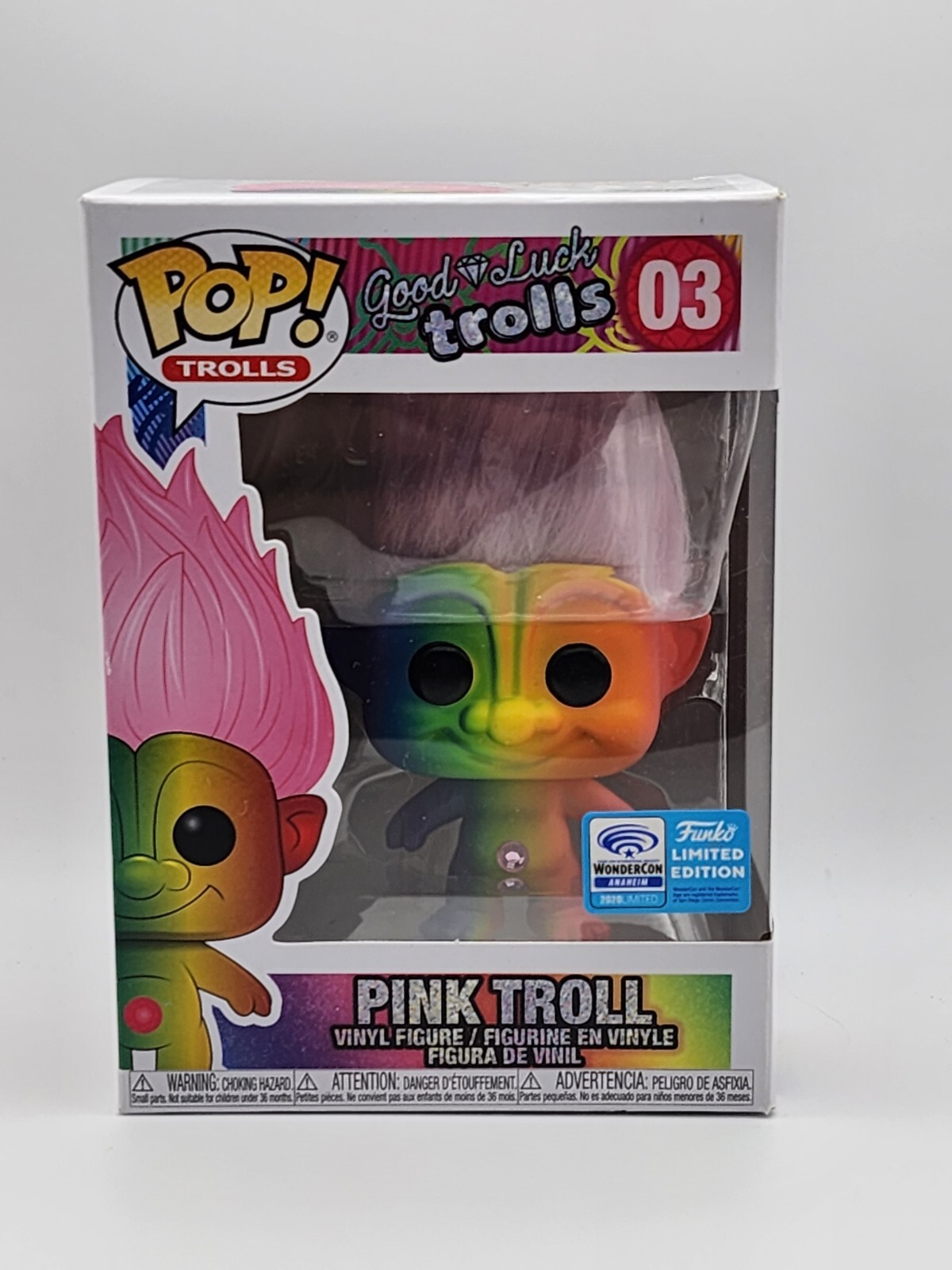 Funko Pop! Vinyl: Trolls - Pink Troll - Barnes and Noble WonderCon ...