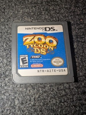 Nintendo DS Game Zoo Tycoon DS Nintendo DS Game Rare. Game Only | eBay