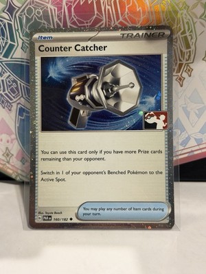 Counter Catcher 160/182 Cosmos Holo Prize Pack Play Stamp - Pokemon TCG ...