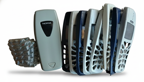Lot Nokia 3590 Original OEM 8 Faceplate 2 Battery Door 5 Keypad Housing ...