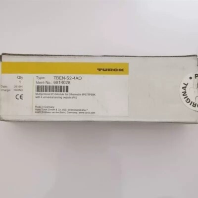 1pcs TURCK TBEN-S2-4AO I/O module 6814028 | eBay