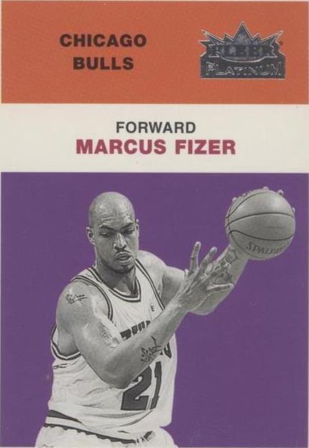 2001-02 Fleer Platinum - Marcus Fizer #89 Anniversary Edition /201 for ...